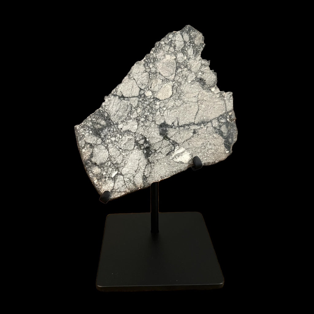 138 gram Lunar Meteorite Slice for Sale, Gadamis 004 – Fossil Realm