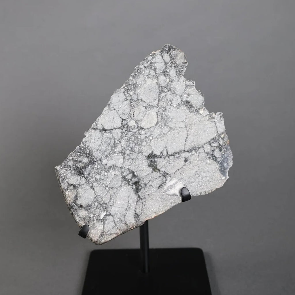 138 gram Lunar Meteorite Slice for Sale, Gadamis 004 – Fossil Realm