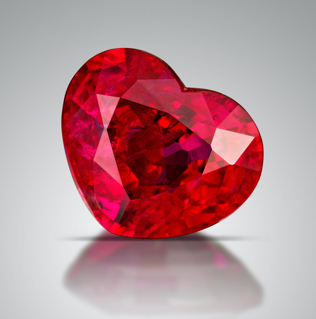 Heart-Shaped Ruby For Sale, 2.27 Ct. Unheated (GRS) – Fossil Realm