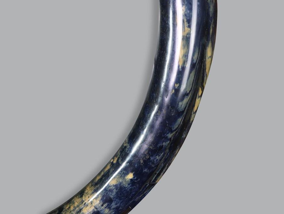 Huge Blue Mammoth Tusk For Sale - Alaska, 119 lbs. - Rare Vivianite ...